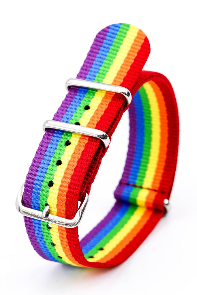 Gay Pride Rainbow Nato Watch Strap | Amsterdam Watch Company