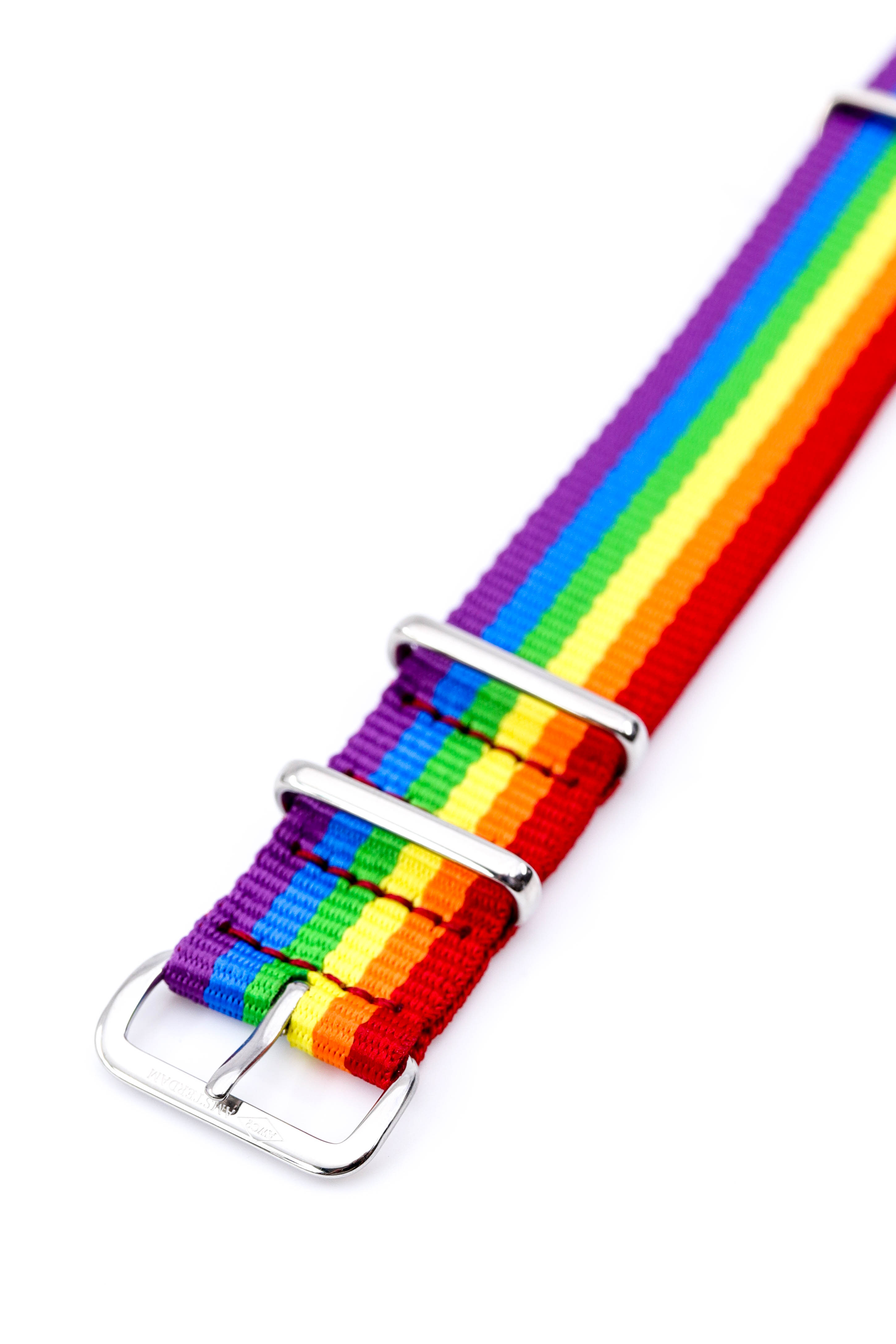 Gay Pride Rainbow Nato Watch Strap - Awco