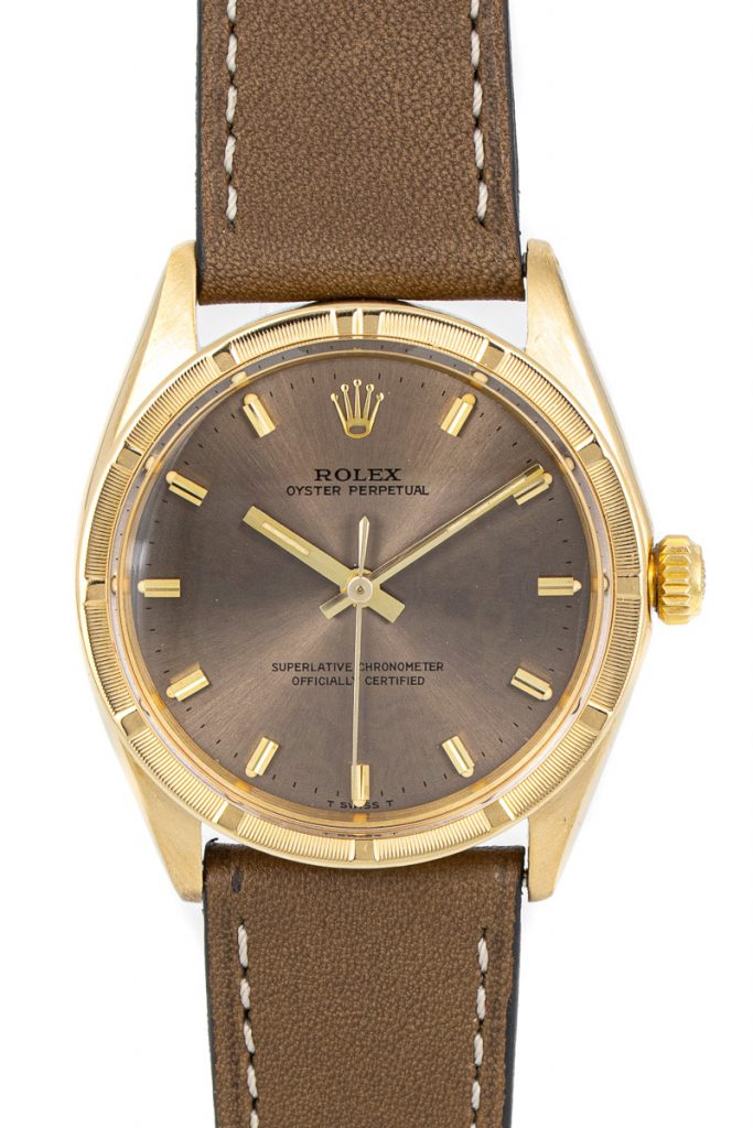 Rolex Oyster Perpetual Ref. 1007 "taupe dial" | Amsterdam Watch Company