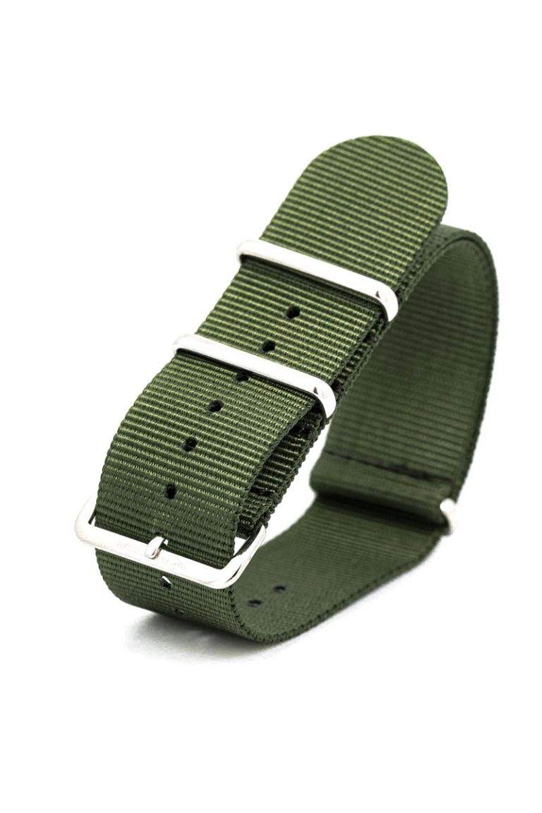 Army Green Nato Watch Strap | Amsterdam Watch Company
