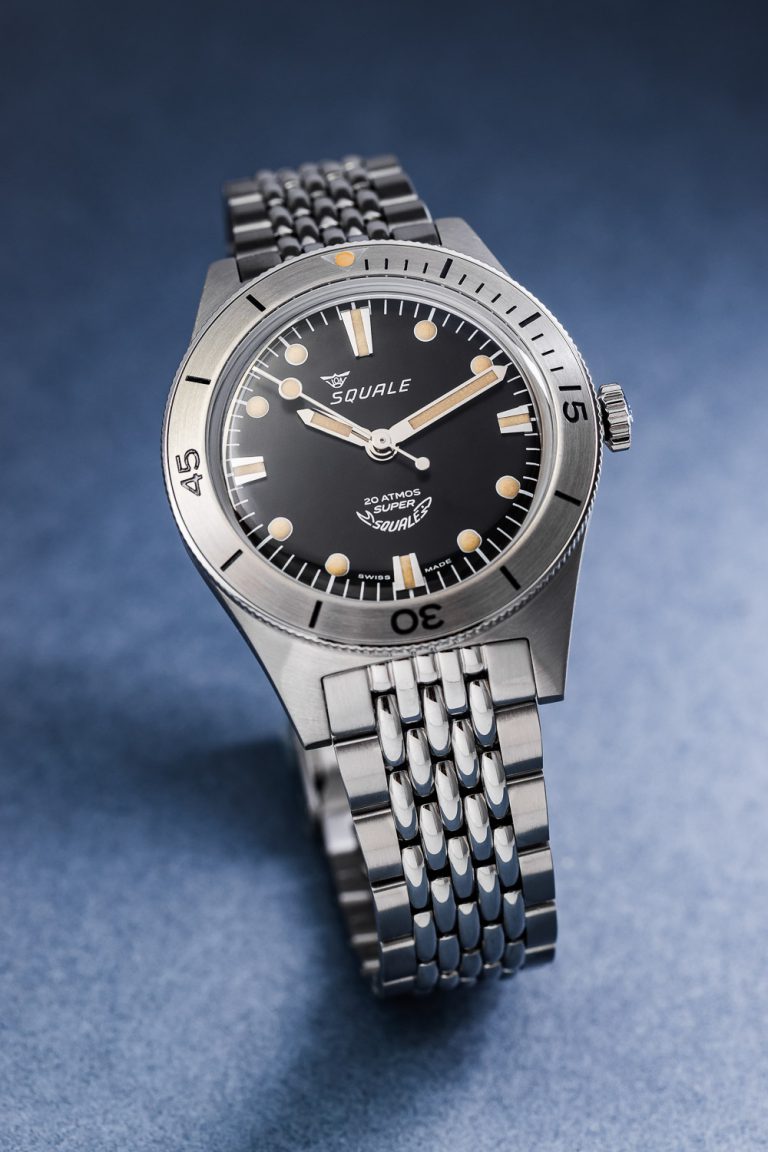 Squale ‘Super-Squale’ Ref. SUPERSSBK.AC | Amsterdam Watch Company