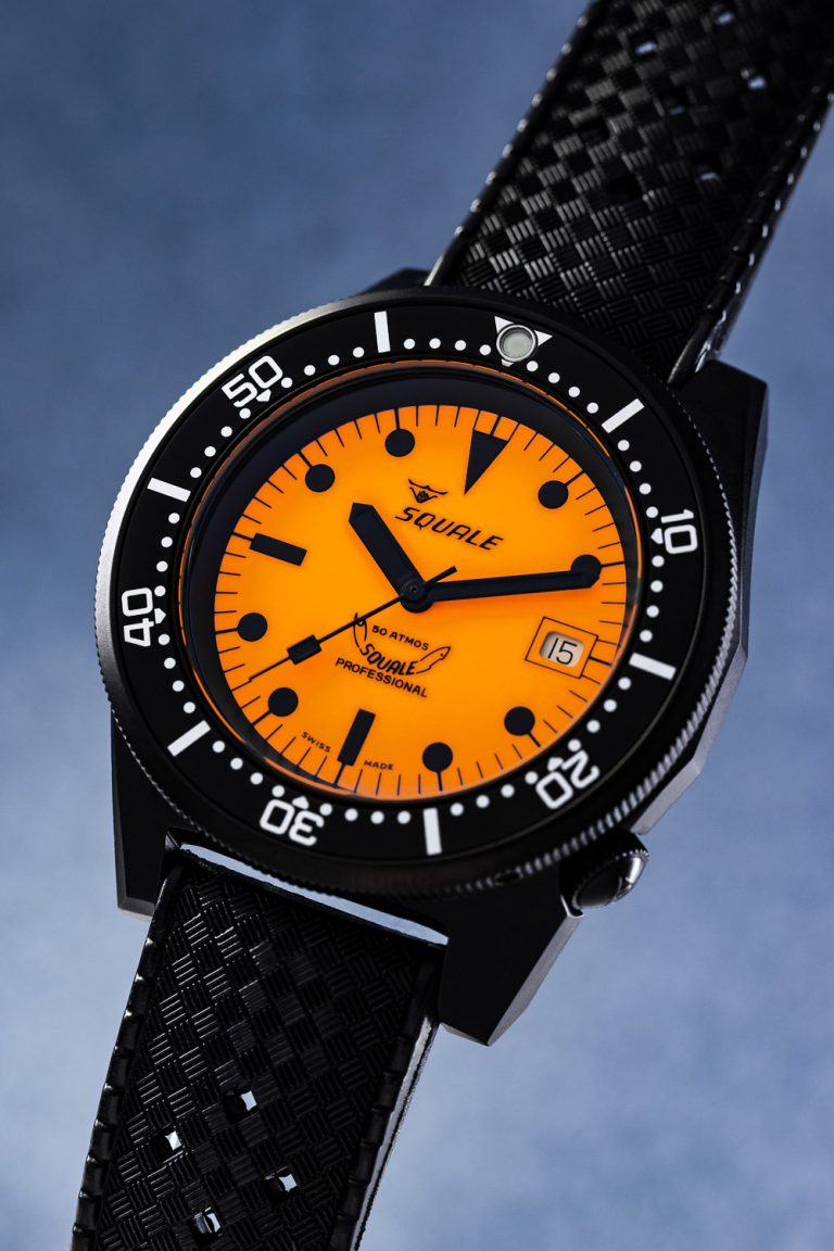 Squale GMT Ref. SUB39GMTV.PN Black | Amsterdam Watch Company