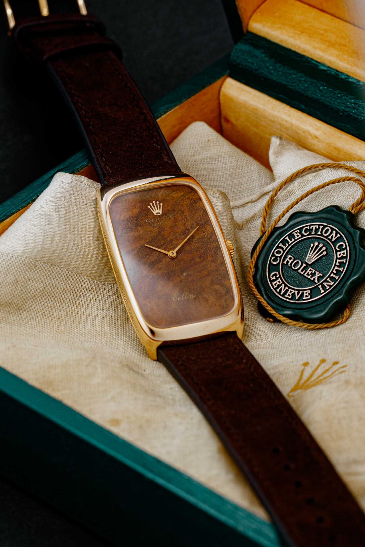 Rolex Cellini Ref 4108 Wood | Amsterdam Watch Company